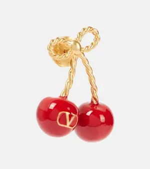Valentino Garavani Chez Cherryfic Earrings - Red