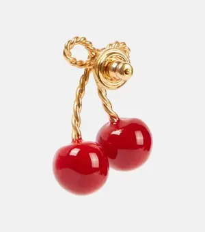 Valentino Garavani Chez Cherryfic Earrings - Red