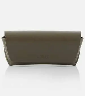 Loewe Rectangular Acetate Sunglasses With Tortoiseshell Finish