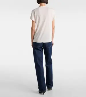 TOTEME Knitted Silk T-shirt