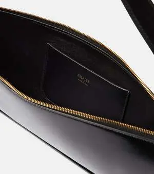 Khaite Lori Leather Shoulder Bag - Black