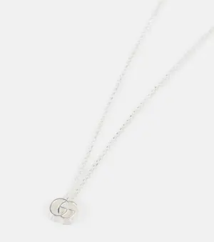 Gucci Gg Marmont Sterling Pendant Necklace