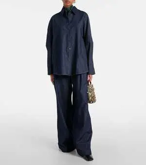 Dries Van Noten Denim Shirt - Blue