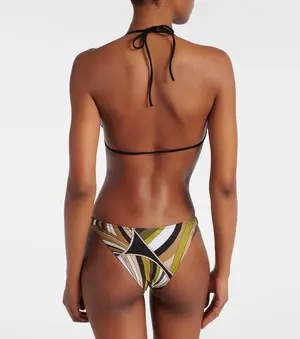 Emilio Pucci Printed Bikini Top
