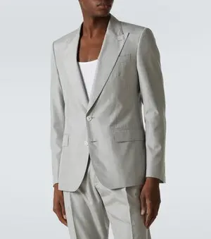 Dolce & Gabbana Silk Suit - Grey