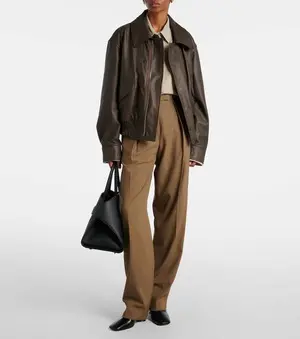 FERRAGAMO High-rise Straight Pants