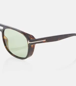 TOM FORD Rosco Aviator Sunglasses