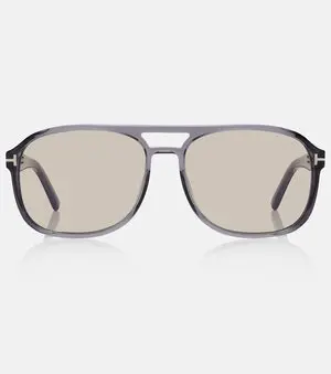 TOM FORD Rosco Aviator Sunglasses - Grey