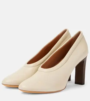 TOD'S 90 Leather Pumps
