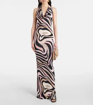 Emilio Pucci Marmo Cocktail Dress