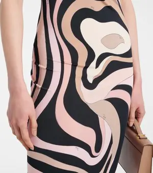 Emilio Pucci Marmo Cocktail Dress