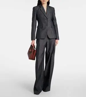 Altuzarra Fenice Cotton And Silk Blazer