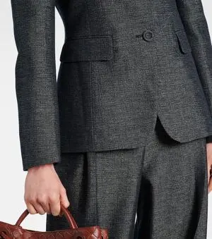 Altuzarra Fenice Cotton And Silk Blazer