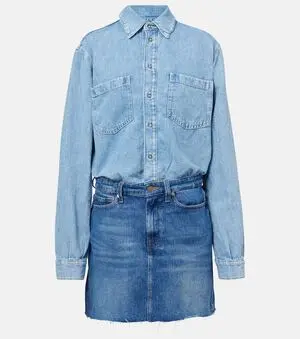 7 For All Mankind Zip Up Day Dresses