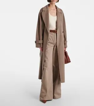 JOSEPH Abbey Wide-leg Jeans - Beige