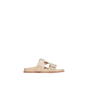 Moncler Mon Summer Nappa Leather Slides Pink
