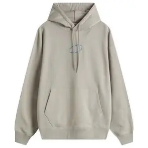 UNIFORM EXPERIMENT Loop Logo Hoodie - Light Gray
