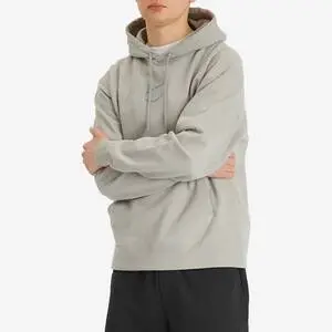 UNIFORM EXPERIMENT Loop Logo Hoodie - Light Gray