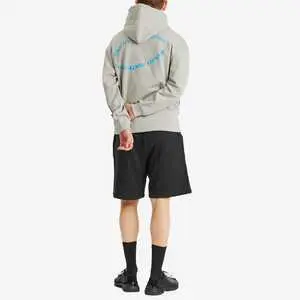 UNIFORM EXPERIMENT Loop Logo Hoodie - Light Gray