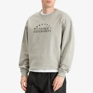 UNIFORM EXPERIMENT Stencil Logo Sweatshirt