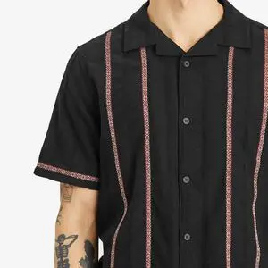 WAX LONDON Didcot Stripe Dobby Shirt