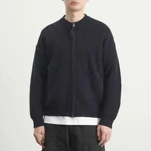 FRIZMWORKS Deck Zip-up Cardigan - Navy