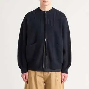 FRIZMWORKS Deck Zip Up Cardigan - Navy