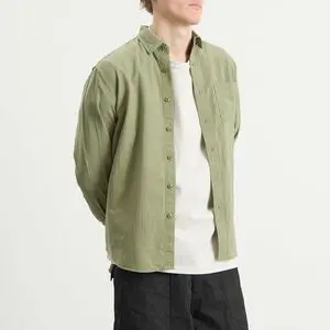 FRIZMWORKS Og Seersucker Shirt - Olive