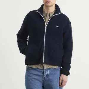 DRAKE'S Boucle Wool Fleece Jacket