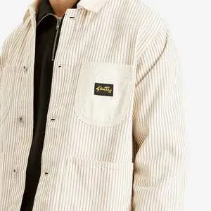 STAN RAY Hickory Stripe Coverall Jacket