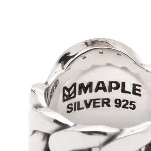 MAPLE Swan Signet Ring