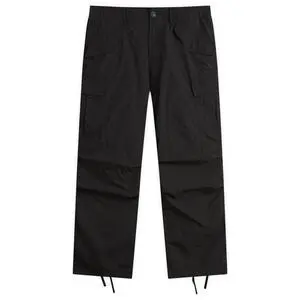 BEAMS Big 6 Pocket Cargo Pants - Black