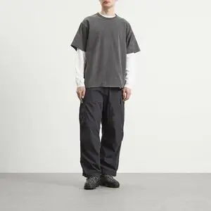 BEAMS Big 6 Pocket Cargo Pants - Black