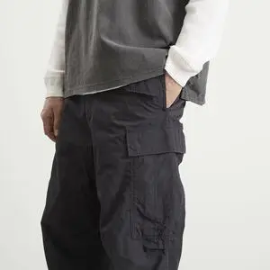BEAMS Big 6 Pocket Cargo Pants - Black