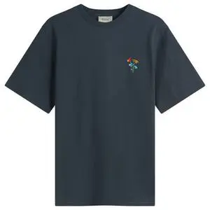 FORET Element T-shirt - Navy Flower
