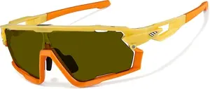 Zenni Wrap-around Full Rim Frame - Yellow