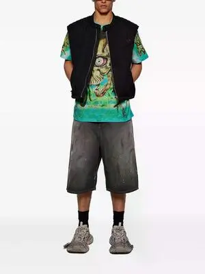 HELLSTAR Graphic-print T-shirt - Green