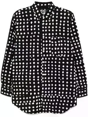 Comme Des Garçons Filip Pagowski Polka-dot Shirt