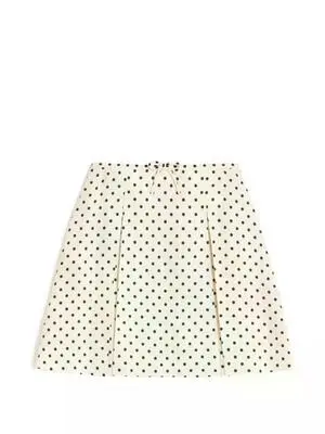 Valentino Garavani Printed Mini Skirt - Neutrals