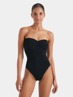 Hunza G Brooke One-piece Swimsuit - Black