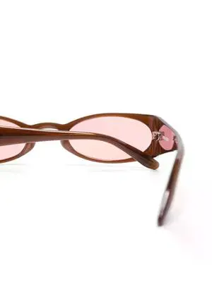 Henrik Vibskov Megan Sunglasses - Brown