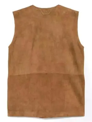 SALVATORE SANTORO Suede Gilet