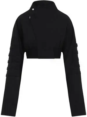 Rick Owens Zipped Cropped Jacket