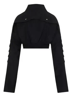 Rick Owens Zipped Cropped Jacket
