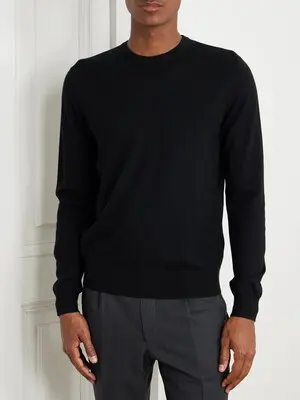 Ralph Lauren Purple Label Cashmere Sweater - Black