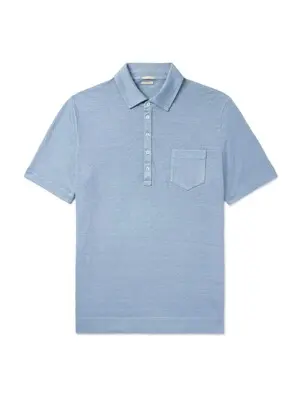 Massimo Alba Linen And Cotton-blend Polo Shirt
