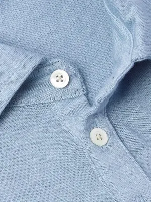 Massimo Alba Linen And Cotton-blend Polo Shirt