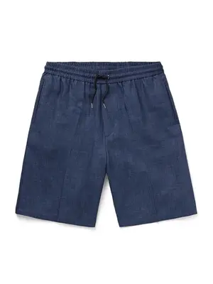 Paul Smith Straight-leg Linen Shorts