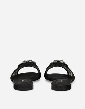 Dolce & Gabbana Ciabatta Flat - Black
