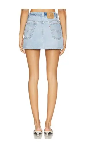 ALIGRACE Vintage Hemmed Mini Skirt
